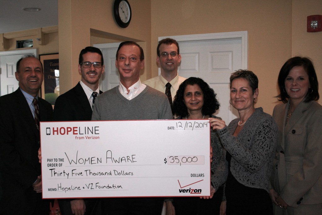Thank you, Verizon! | Women Aware