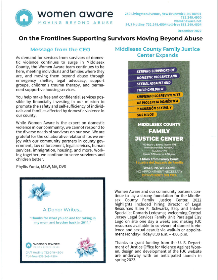 News & Media | Women Aware